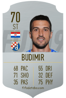 Mario Budimir FIFA 19 Rating, Card, Price