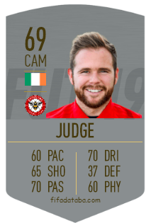 Alan Judge FIFA 19 Rating, Card, Price