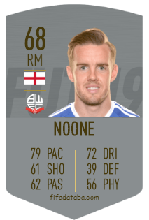 Craig Noone FIFA 19 Rating, Card, Price