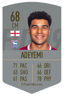 Tom Adeyemi FIFA 19 Rating, Card, Price