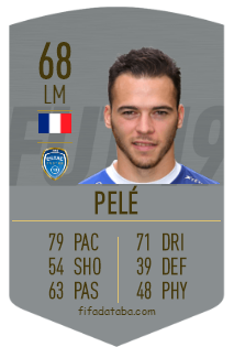 Bryan Pelé FIFA 19 Rating, Card, Price