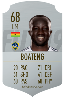 Emmanuel Boateng FIFA 19 Rating, Card, Price