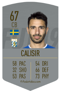 André Calisir FIFA 19 Rating, Card, Price
