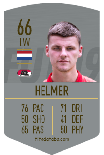 Jeremy Helmer FIFA 19 Rating, Card, Price