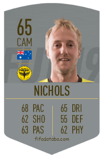 Mitch Nichols FIFA 19 Rating, Card, Price