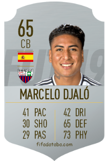 Marcelo Amado Djaló Taritolay FIFA 19 Rating, Card, Price