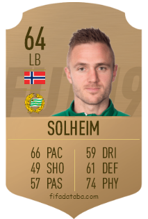 Mats Solheim FIFA 19 Rating, Card, Price