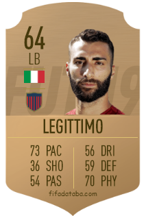 Matteo Legittimo FIFA 19 Rating, Card, Price