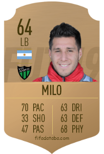 Federico Milo FIFA 19 Rating, Card, Price